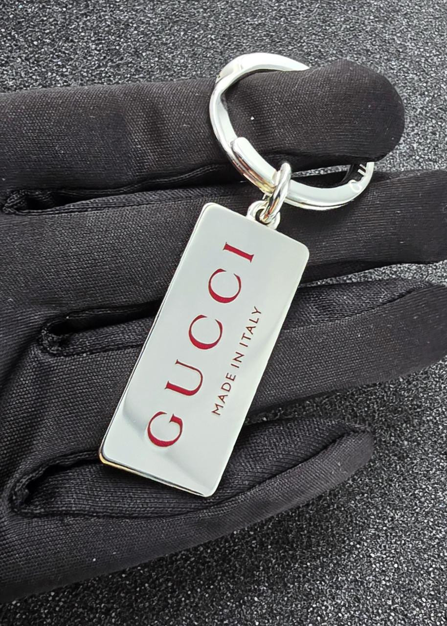 GUCCI Trademark Silver Key Ring YBF820570001 | Fast & Free US Shipping ...