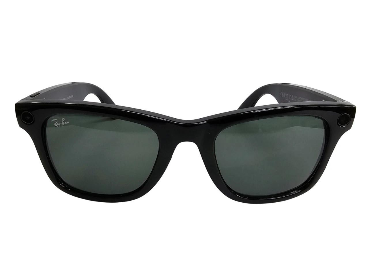 RAY-BAN Meta Wayfarer Shiny Black AI Smart Glasses RW4008 601/71 | Fast ...