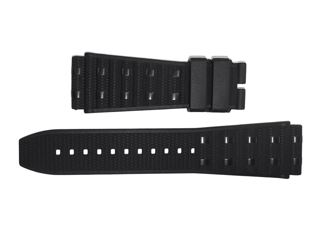 BREITLING Black Rouleaux 22/20MM Rubber Strap 300S | Fast & Free US ...