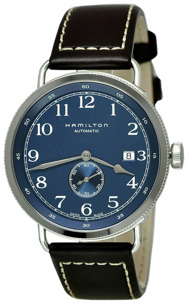 HAMILTON Khaki Navy Pioneer SM Second Automatic Men's Watch H78455543 ...