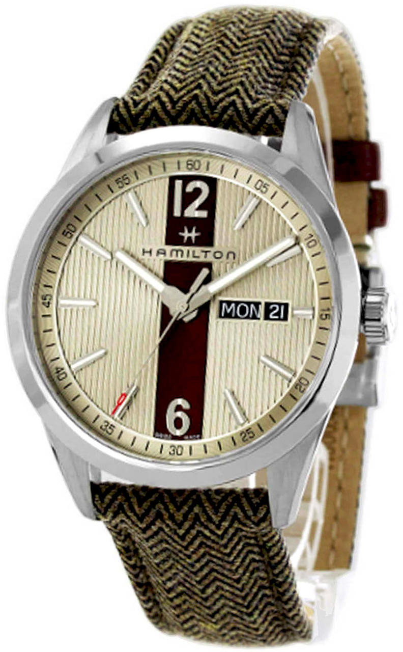 HAMILTON Broadway Day Date 40MM SS Brown Dial Men's Watch H43311985 ...