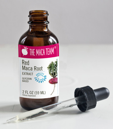 Red Maca Root Liquid Extract - Superfood for Bones & More