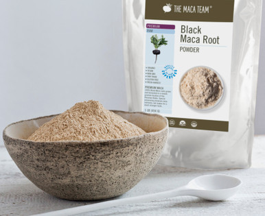 Premium Raw Black Maca Powder - Boost Energy and Stamina Naturally