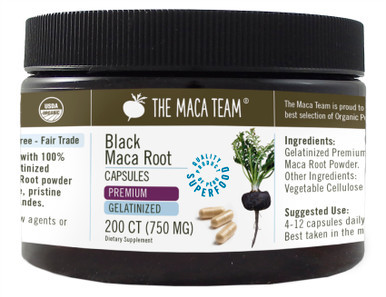 Organic Maca Root Capsules | Pure Maca Root Pills