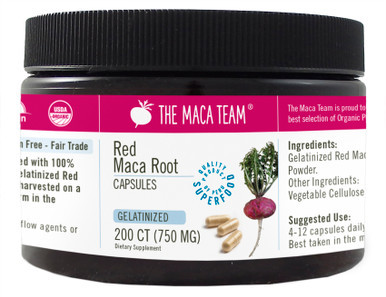 Organic Maca Root Capsules | Pure Maca Root Pills