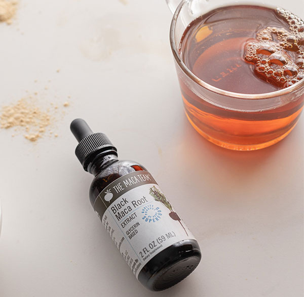 Black Maca Liquid Extract - Vegan & Organic | The Maca Team