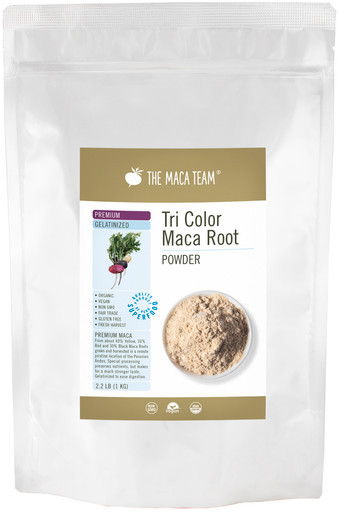 Gelatinized Premium Tri-Color Maca Powder | The Maca Team