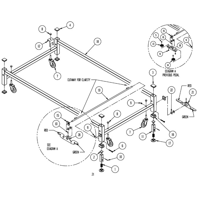 Hospital Beds & Stretchers - Hospital Bed Parts By Make & Model - Basic ...