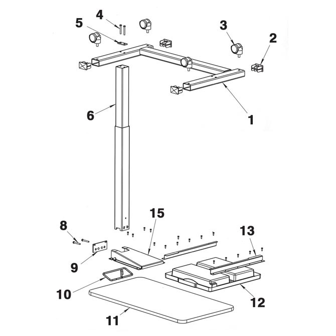 Hospital Beds & Stretchers - Hospital Bed Accessories - Overbed Tables ...
