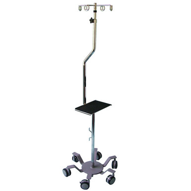 AL-75840 | SINGLE PLATFORM I.V. STAND HEAVY-DUTY - ALCO Sales & Service Co.