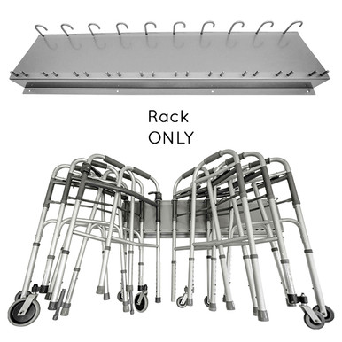 AL-84598 | FOLDING WALKER STORAGE SYSTEM UP TO 10 WLKRS, 44"LX11.5"HX5 ...