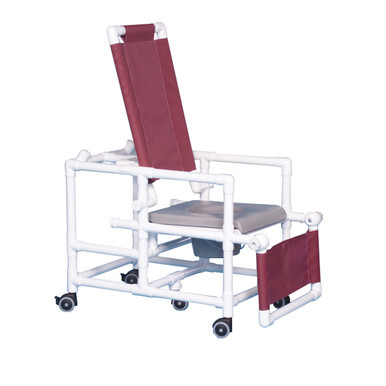 AL-55316 | RECL. SHOWER CHAIR/COMMODE SPEC SEAT & MESH COLOR - ALCO ...