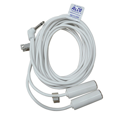 AL-46817 | DOUBLE NURSE CALL CORD 10FT / CLR: WHITE - ALCO Sales ...