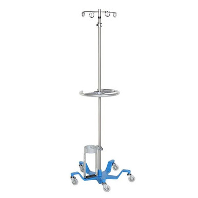 AL-91772 | 5-LEG SST SMART PUMP STAND W/CIRCULAR HNDLE & O2 HOLDER ...