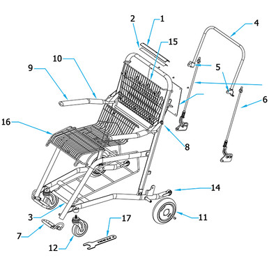 AL-84571 | HEEL BOLSTER KIT FOR STAXI MEDICAL/MAX CHAIRS - ALCO Sales ...