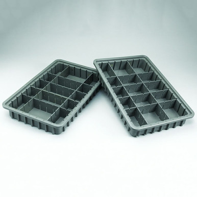 AL-62334 | 3" DEEP DIVISIBLE DRUG TRAY W/ LONG AND SHORT DIVIDERS ...