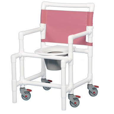 AL-61831 | MIDSIZE SHOWER/COMMODE CHAIR SPECIFY BACK COLOR - ALCO Sales ...