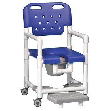 AL-82633 | SHOWER COMMODE CHAIR 20" W/FOOTREST-SPECIFY COLOR - ALCO ...