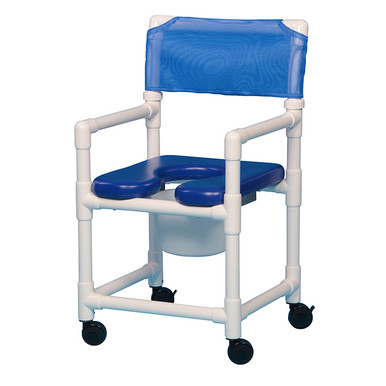AL-83709 | 38" SHOWER CHAIR;17" CLEARANCE OPEN FRONT SOFT SEAT - ALCO ...