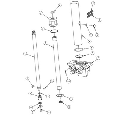 AL-78271 | JACK BASE ASSEMBLY FOR STRYKER STRETCHER - ALCO Sales ...