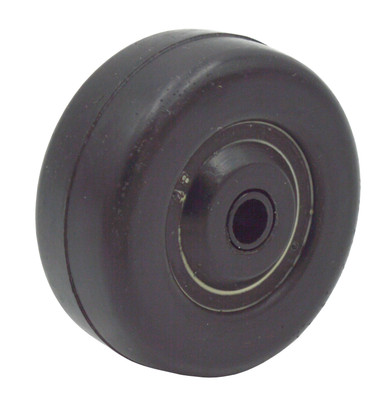 AL-57291 | 2" SOFT RUBBER WHEEL PLAIN BEARING, 1/4" AXLE - ALCO Sales ...