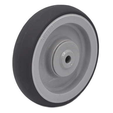 AL-55560 | 5" THERMOPLASTIC RUBBER WHEEL PRECISION BALL, 3/8" AXLE ...