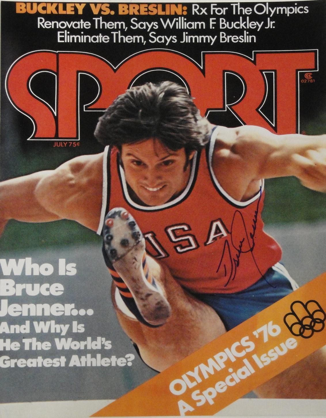 Bruce Jenner Signed Autograph 16x20 Photograph USA Olympic Gold Medal ...