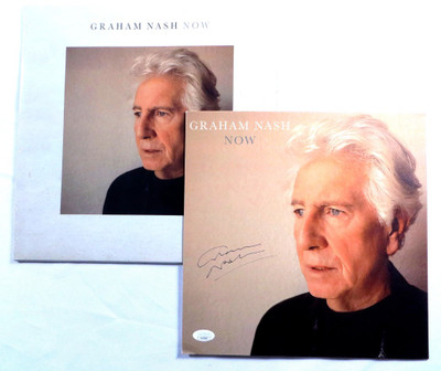 Graham Nash Signed Autographed Record Album Insert Now Record Included ...