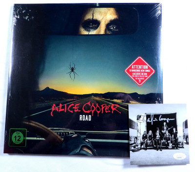 Alice Cooper Signed Autographed CD Insert Road Record Included JSA ...