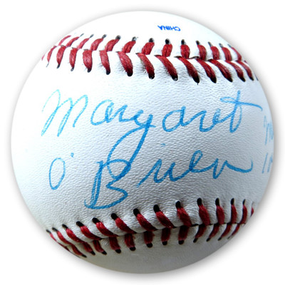 Margaret O'Brien Signed Autographed Baseball "Meet Me In St. Louis" JSA ...