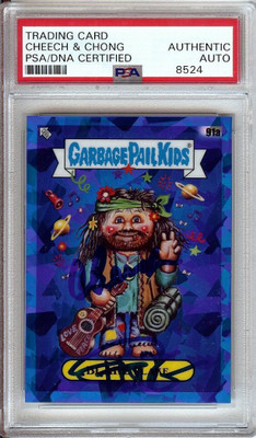 Cheech Marin Tommy Chong Signed Autographed GPK Card Blake Flake ...