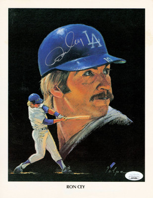 Ron Cey Signed Autographed 8.5X11 Photo Dodgers Artists Collage JSA ...