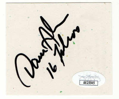 Dave Archer Signed Autographed Cut Signature NFL CFL Quarterback JSA ...