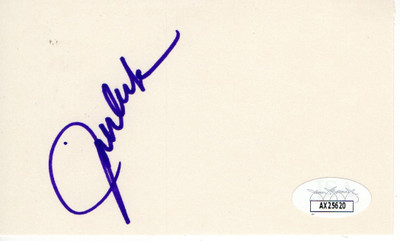 John Cook Signed Autographed Index Card PGA Golfer JSA AX25620 ...