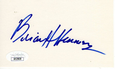 Brian Henninger Signed Autographed Index Card PGA Golfer JSA AX25630 ...