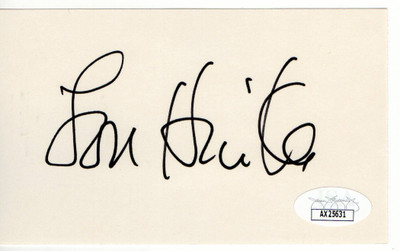 Lon Hinkle Signed Autographed Index Card PGA Golfer JSA AX25631 ...