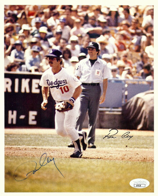 Ron Cey Signed Autographed 8X10 Photo Dodgers Home 3B Fielding JSA ...