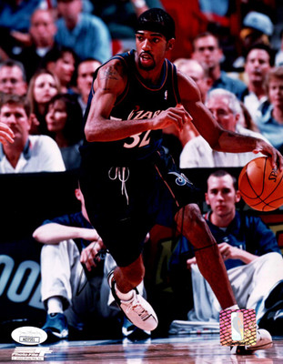 Richard Hamilton Signed Autographed 8X10 Photo Wizards Action Shot JSA ...