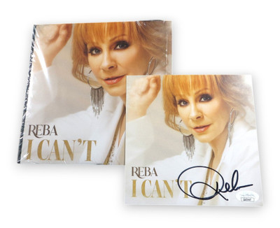 Reba McEntire Signed Autographed 45" Record Insert I Can't JSA COA ...