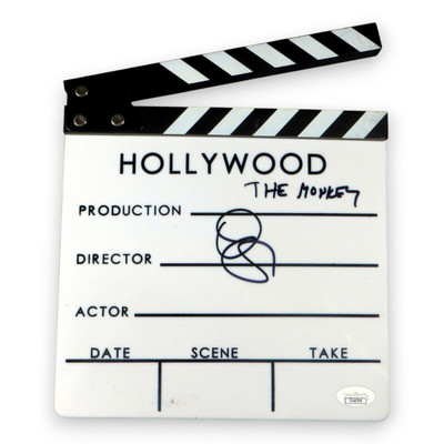 Oz Perkins Signed Autographed Movie Clapper "The Monkey" Inscribed JSA ...