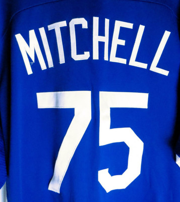 Russ Mitchell Team Issue Batting Practice Jersey 2011 Dodgers #75 Size ...