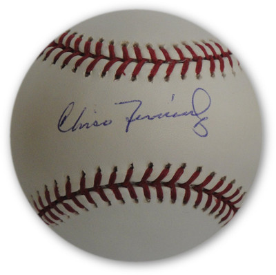 Chico Fernandez Hand Signed Autographed MLB NL Baseball Brooklyn ...
