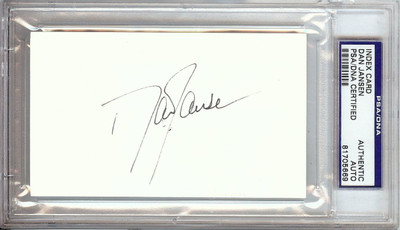 Dan Jansen Signed Autographed Index Card Olympic Gold Medalist PSA/DNA ...