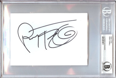 Perry Farrell Signed Autographed 4X6 Index Card Jane's Addiction ...