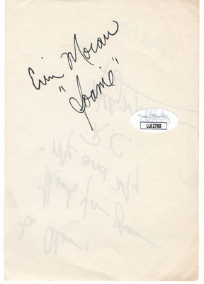 Erin Moran Signed Autographed Cut Autograph Happy Days "Joanie" JSA ...