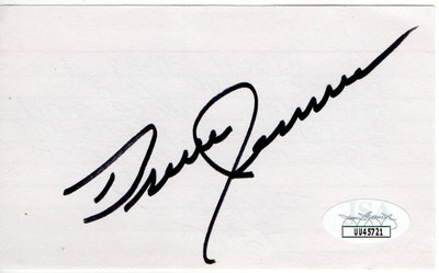 Bruce Jenner Signed Autographed Index Card Gold Medal Caitlyn JSA ...