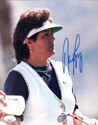 Nancy Lopez Signed Autographed 8X10 Photo LPGA Legend Vest Visor JSA ...