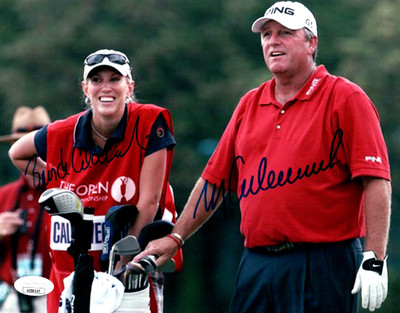 Mark & Brenda Calcavecchia Signed Autographed 8X10 Photo PGA Legend JSA ...