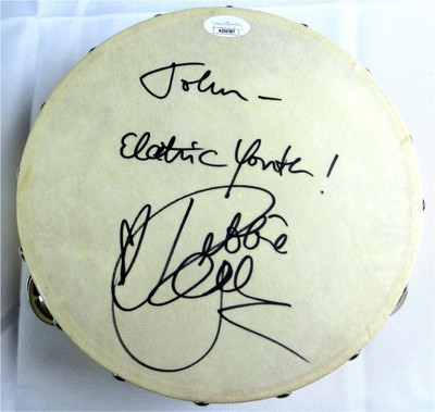 Debbie Gibson Signed Autographed Tambourine "Electric Youth" to John ...