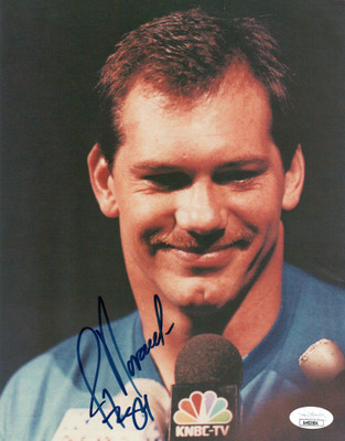 Jay Novacek Signed Autographed 8X10 Photo Cowboys TV Interview JSA ...